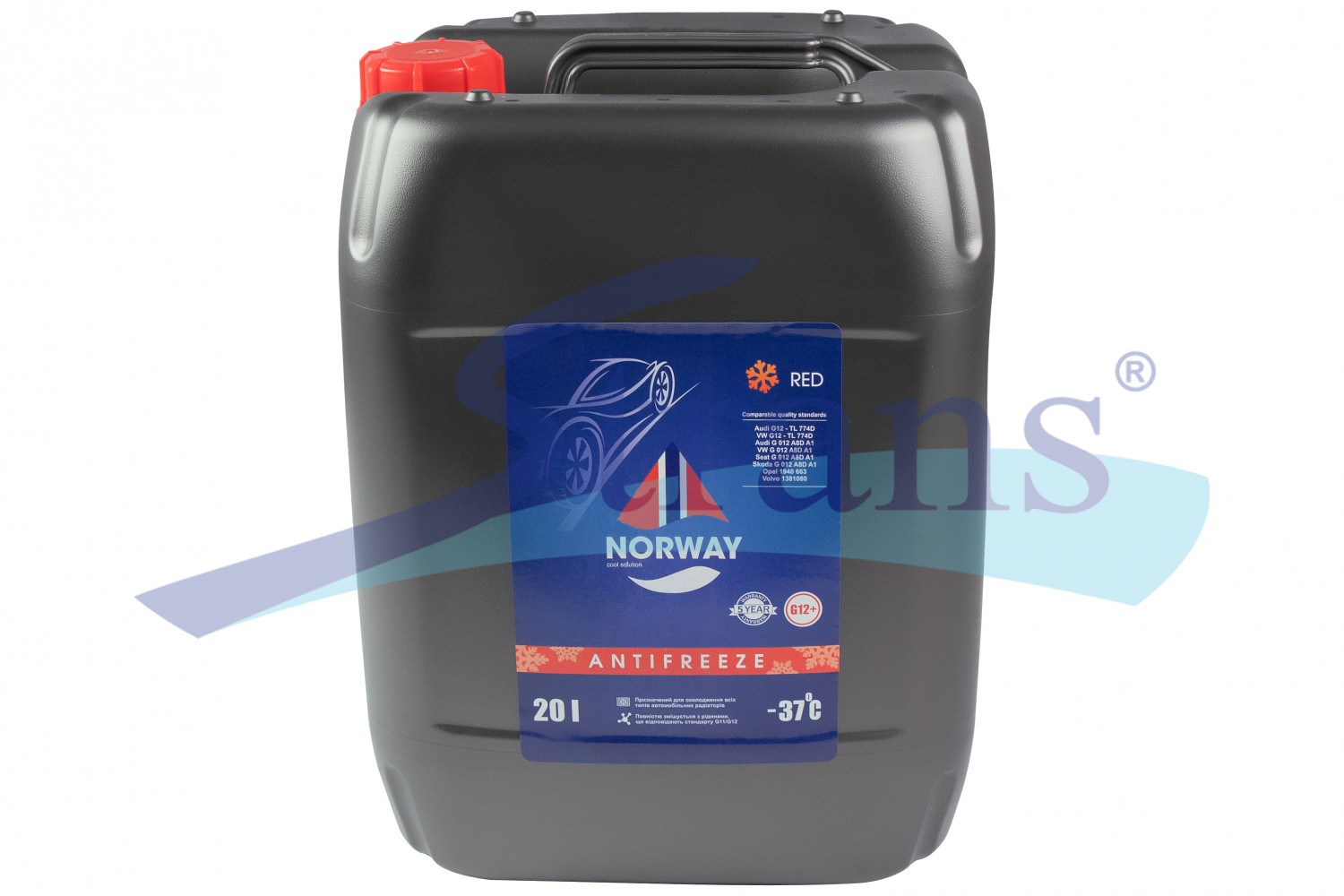 Антифриз Norway G12 -37°C 20Л. (Червоний) Norway купити в Україні ...